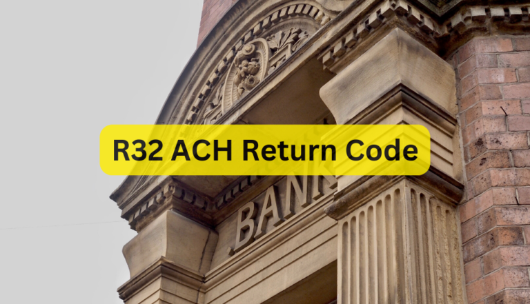 R32 ACH Return Code: RDFI Non-Settlement | Host Merchant Services ...