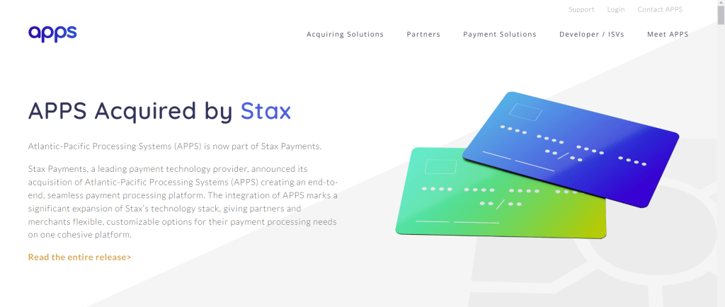 Stax Payments Acquired APPS - Key Facts You Should Know