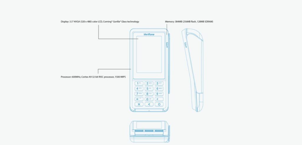 Verifone P400 Features and Specifications | Host Merchant Services