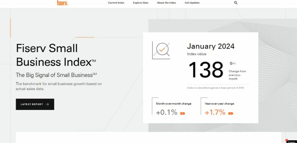 Fiserv Launches a Small Business Index | Host Merchant Services ...