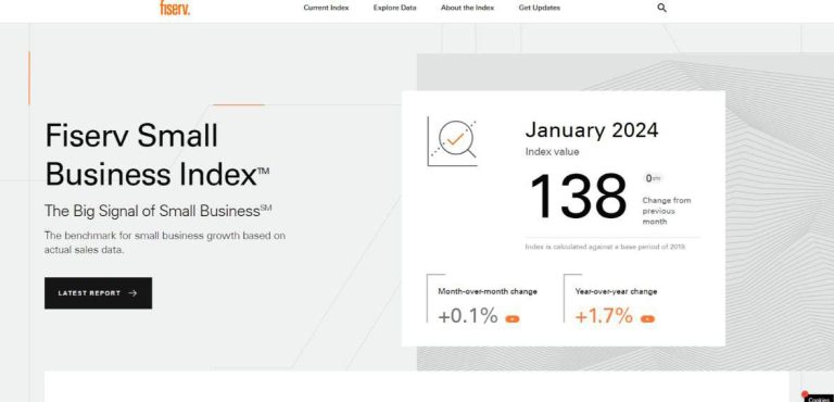 Fiserv Launches a Small Business Index | Host Merchant Services ...