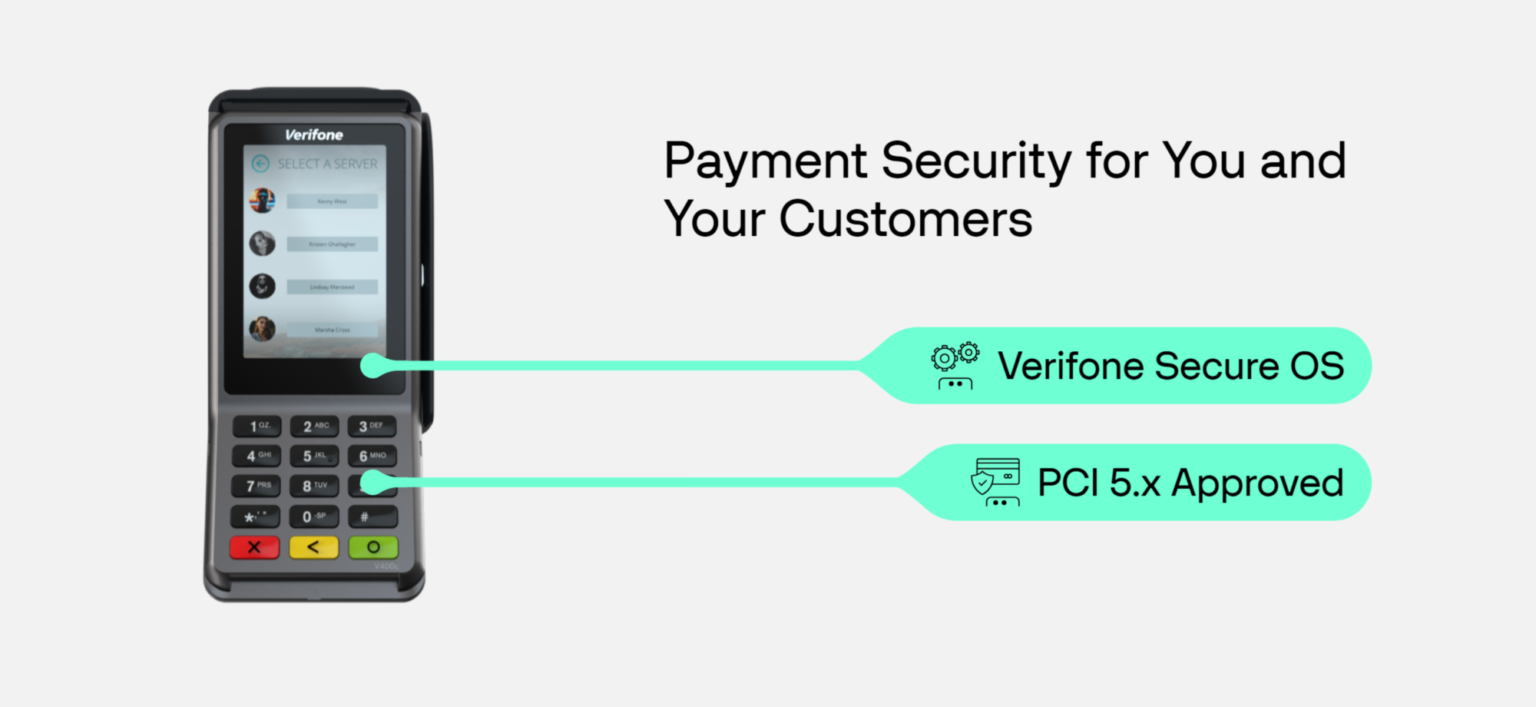 Verifone V400C Features and Specifications | Host Merchant Services ...