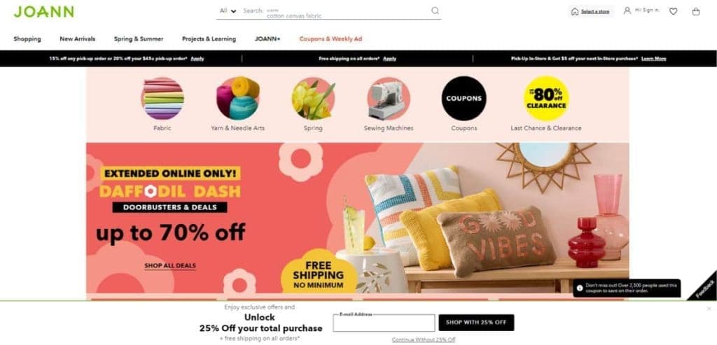 Joann Stores Closures and Layoffs: Joann Fabrics and Crafts Stores File ...