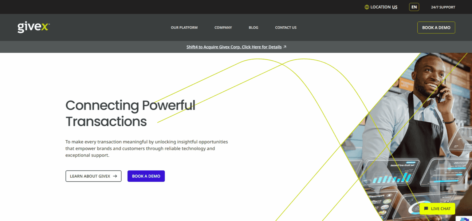 GiveX Corp to be Acquired by Shift4