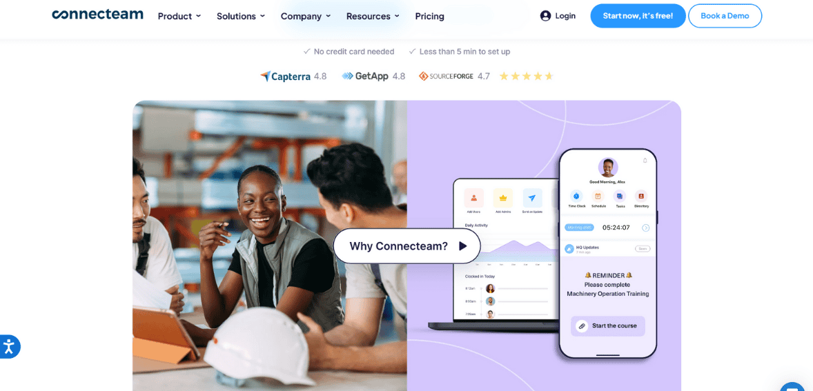 top field management solution - connectteam - Host Merchant Services ...